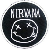 Parche bordado NIRVANA 18cm
